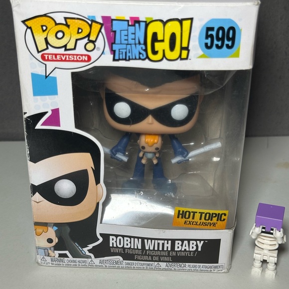 Funko | Toys | Teen Titans Go Robin With Baby Funko Pop | Poshmark